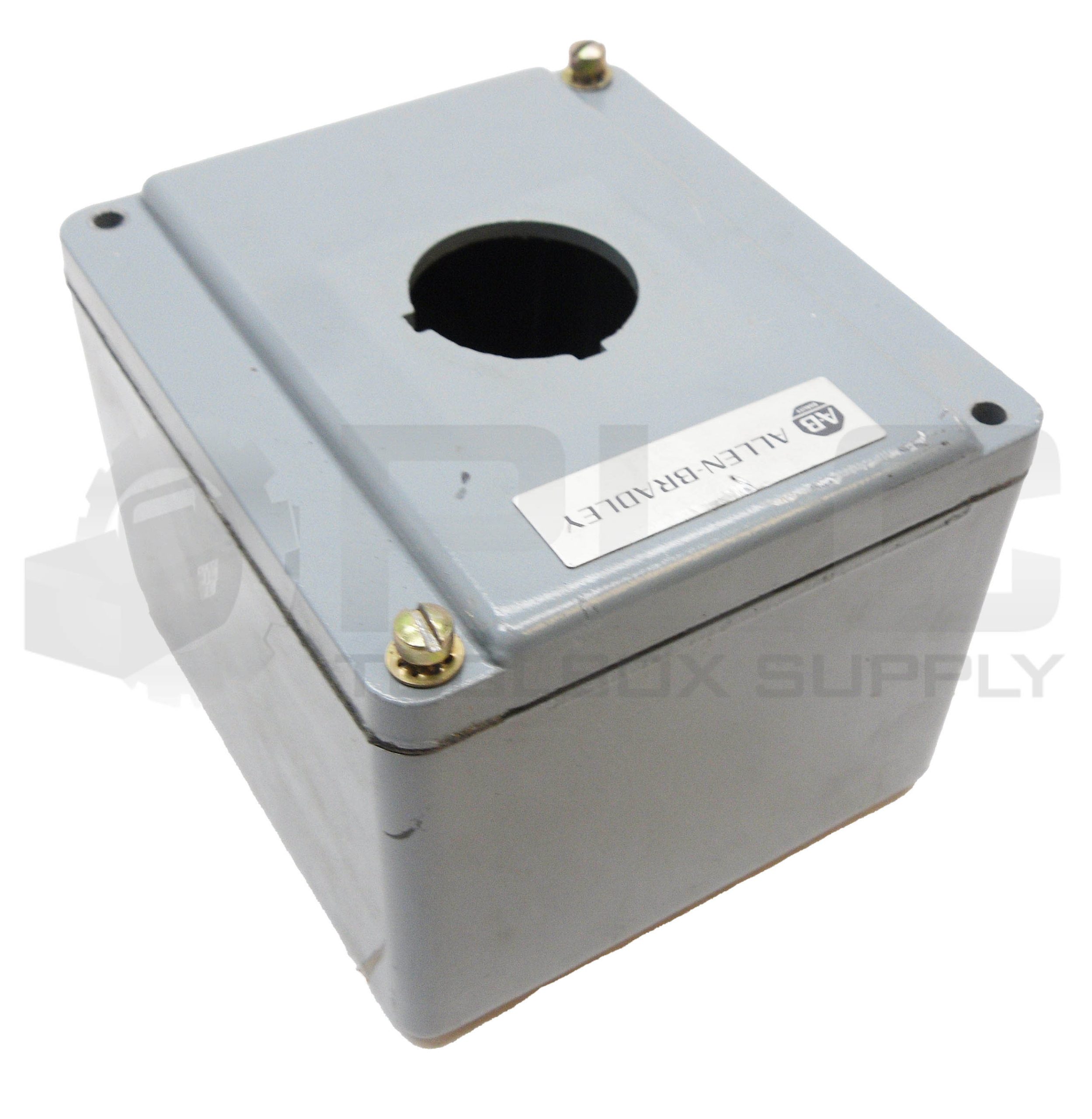 ALLEN BRADLEY 800T-1TZ /T PUSH BUTTON ENCLOSURE - PLC Toolbox Supply