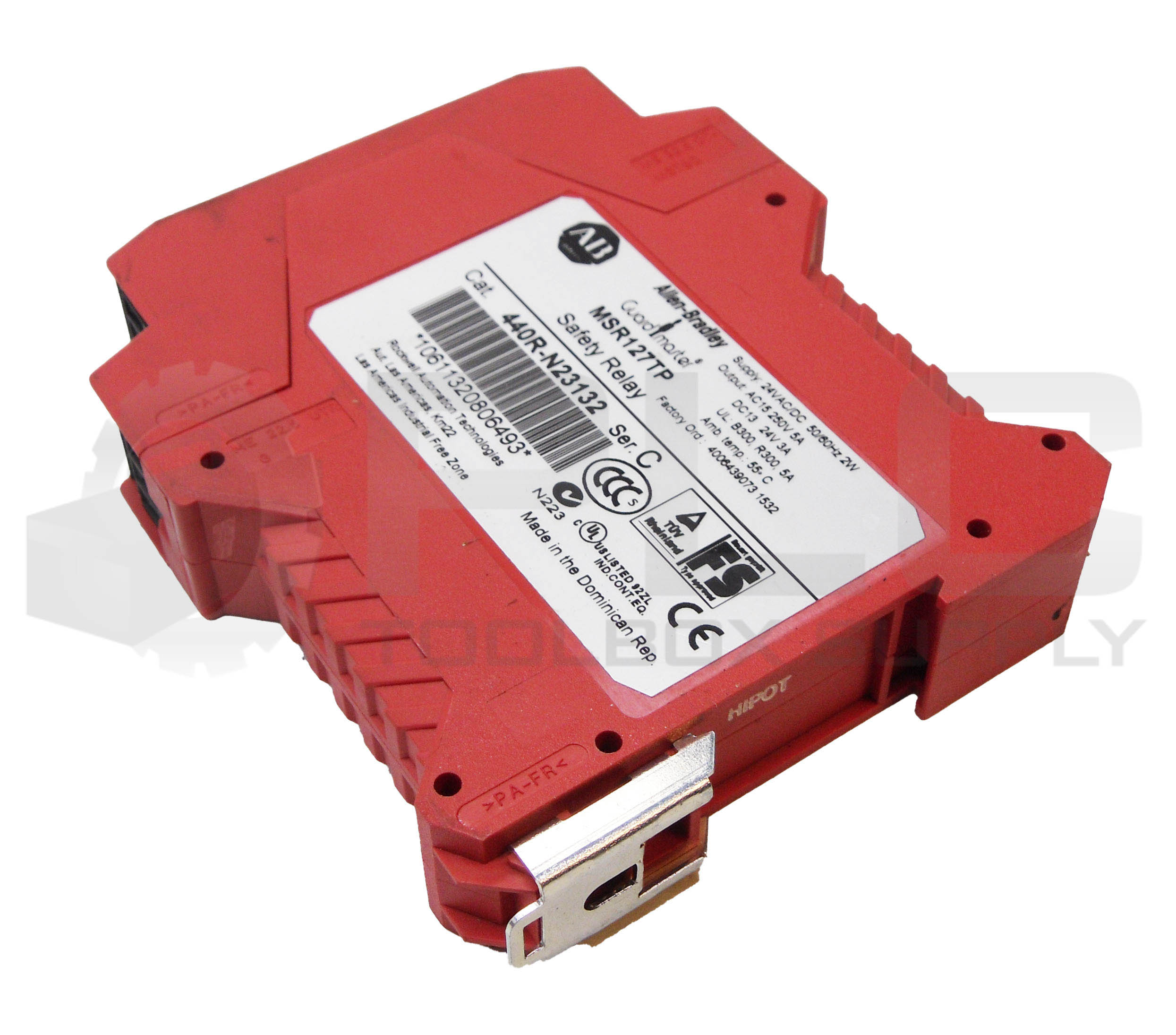 ALLEN BRADLEY 440R-N23132 /C SAFETY RELAY 24V AC/DC 50/60HZ 2W 5A - PLC ...