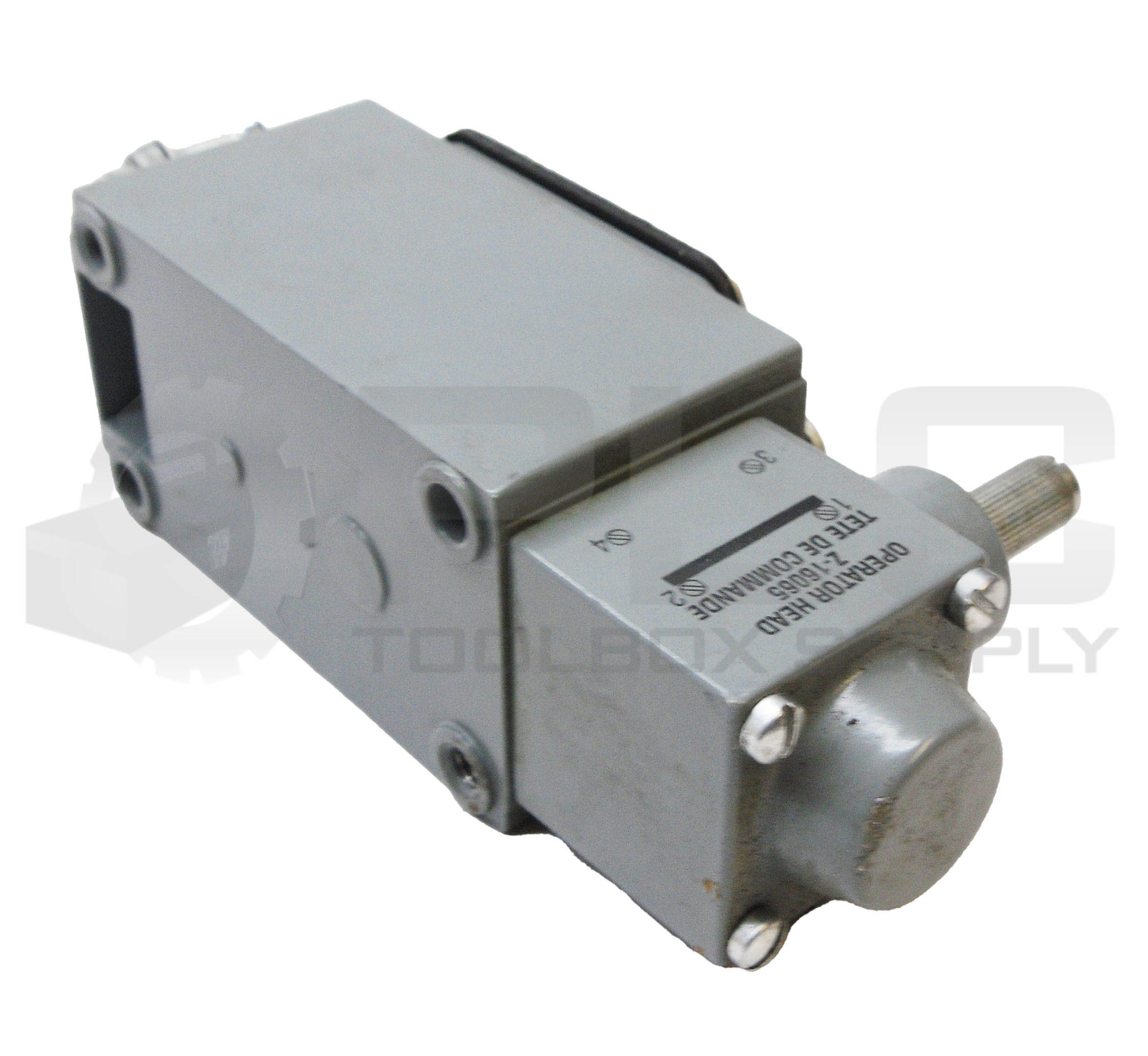 ALLEN BRADLEY 802T-A /D OILTIGHT LIMIT SWITCH W/ Z-16065 OPERATOR HEAD ...