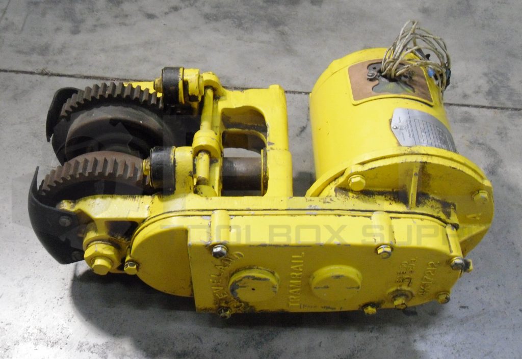CLEVELAND TRAMRAIL 35M49X78 MOTOR W/ 4K-17212 CRANE DRIVE UNIT - PLC ...