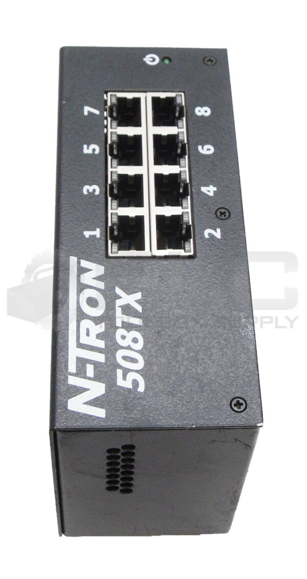 N-TRON A-508TX ETHERNET SWITCH 10-30VDC 0.5A - PLC Toolbox Supply