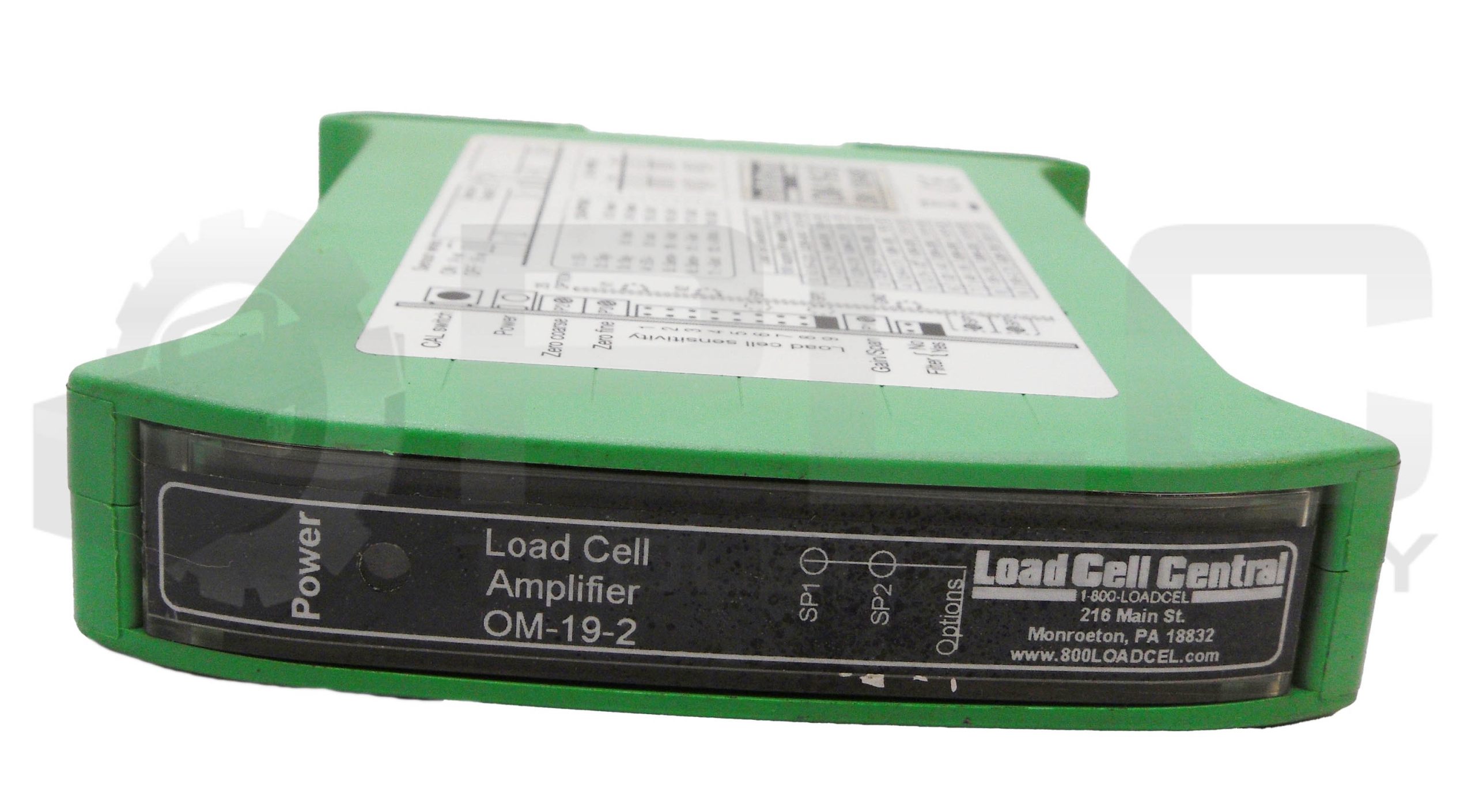 LOAD CELL CENTRAL OM-19-2 LOAD CELL AMPLIFIER - PLC Toolbox Supply