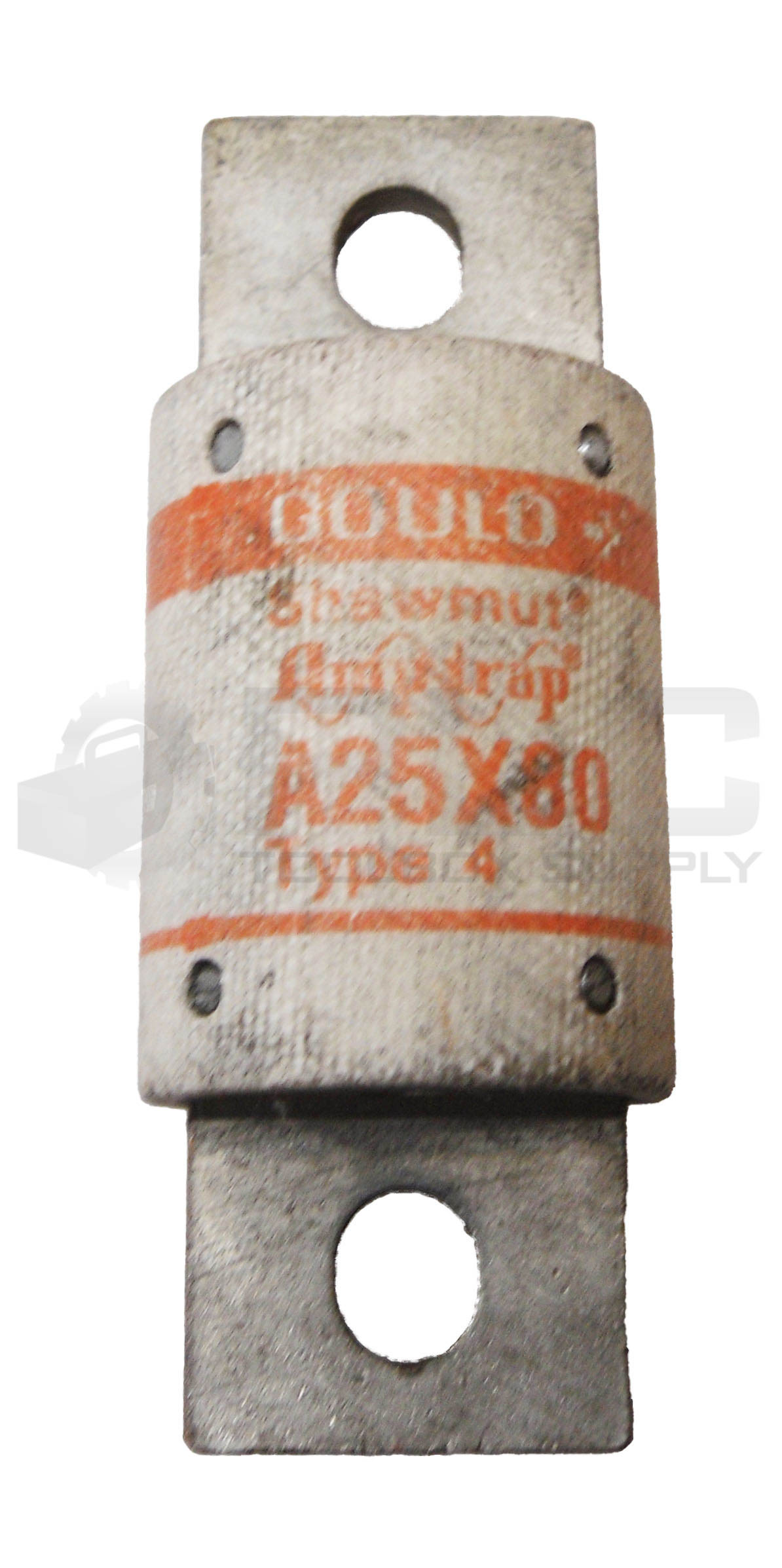 LOT OF 4 NEW GOULD SHAWMUT A25X80 FUSE TYPE 4 80A 250VAC - PLC Toolbox ...