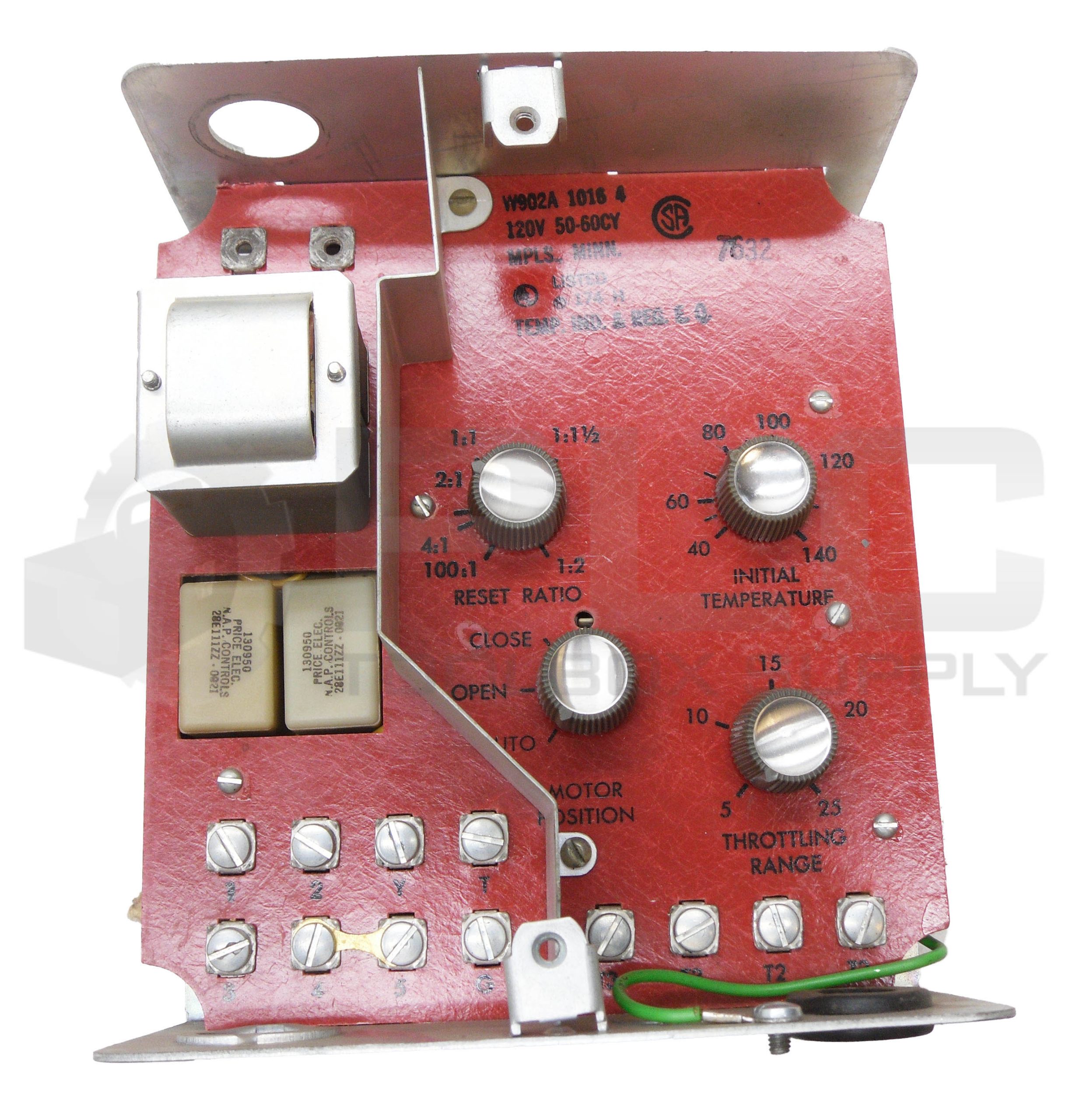 HONEYWELL W902A 1016 4 OUTDOOR RESET CONTROL 120V 50/60HZ - PLC Toolbox ...