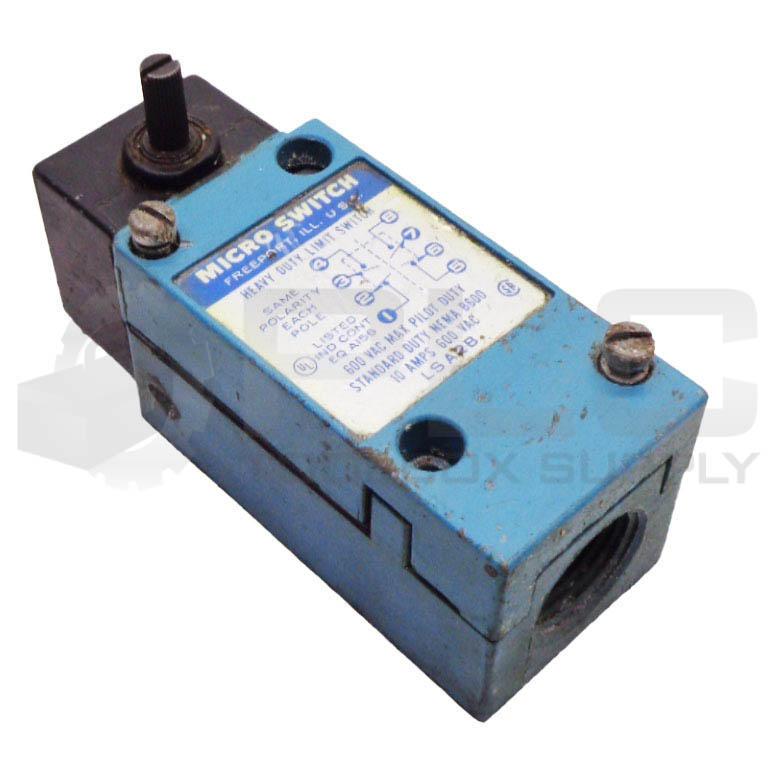 HONEYWELL LSA2B MICROSWITCH LIMIT SWITCH 600 VAC 10 AMP - PLC Toolbox ...
