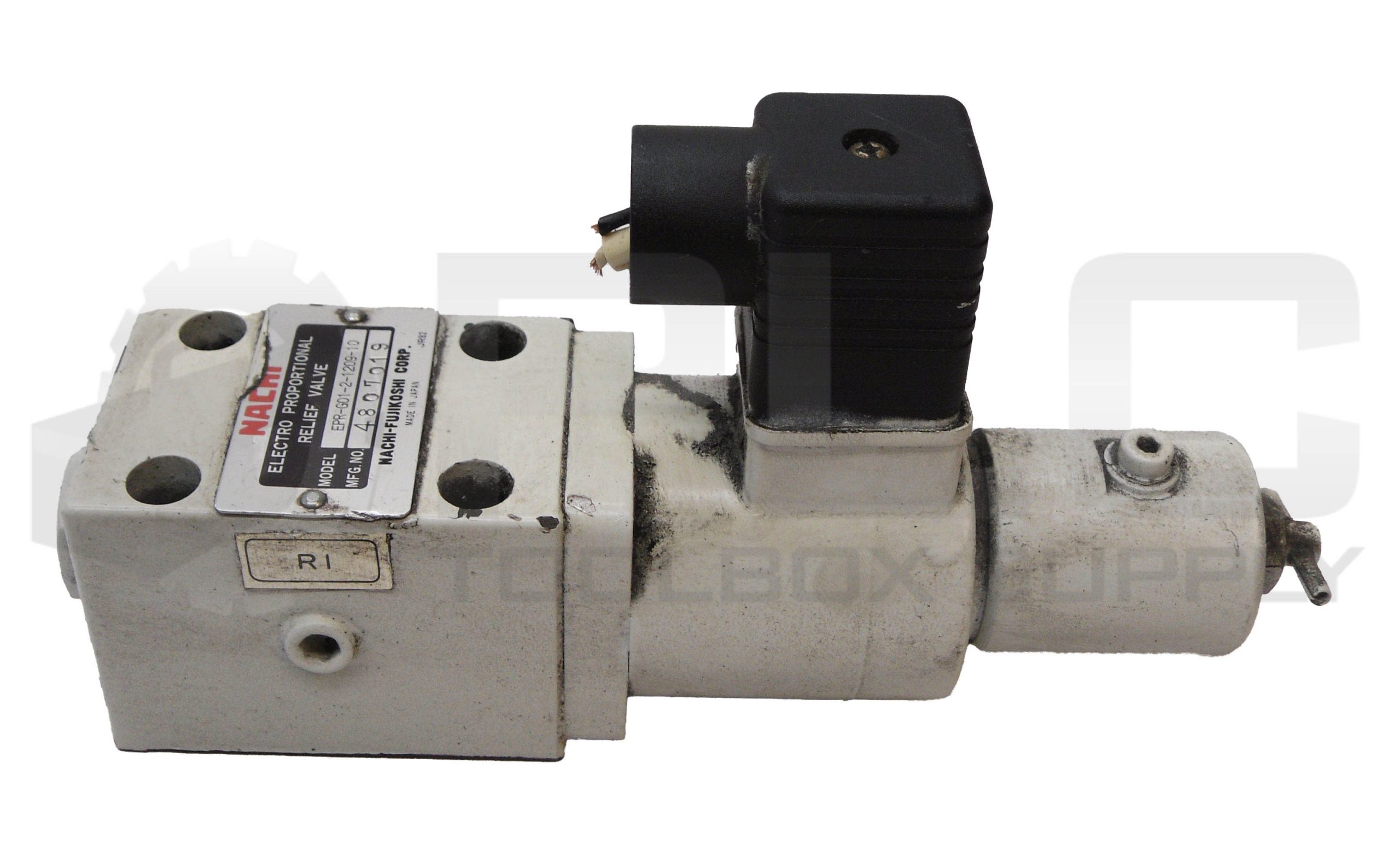 NACHI EPR-G01-2-1209-10 ELECTRO PROPORTIONAL RELIEF VALVE - PLC Toolbox ...