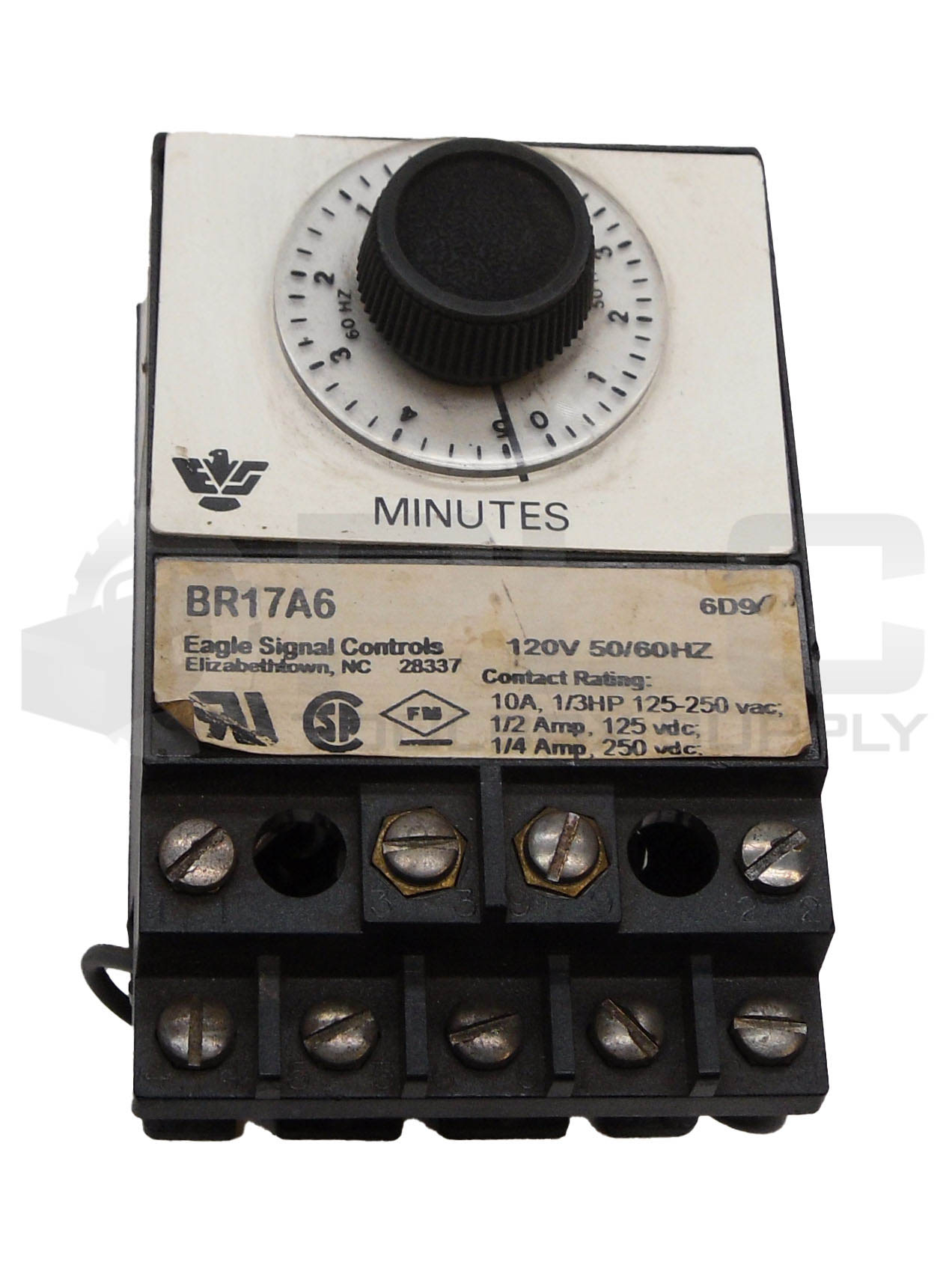 EAGLE SIGNAL CONTROLS BR17A6 TIME DELAY RELAY 120V 50/60HZ - PLC ...