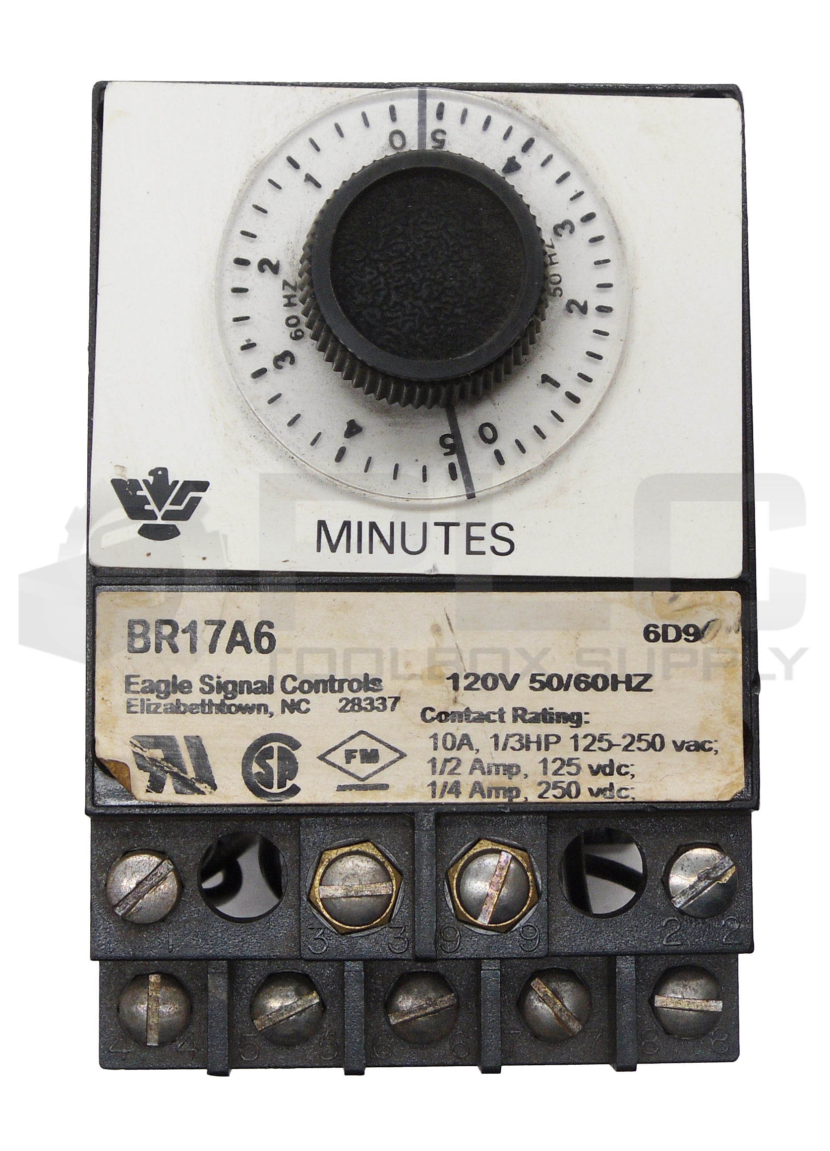 EAGLE SIGNAL CONTROLS BR17A6 TIME DELAY RELAY 120V 50/60HZ - PLC ...