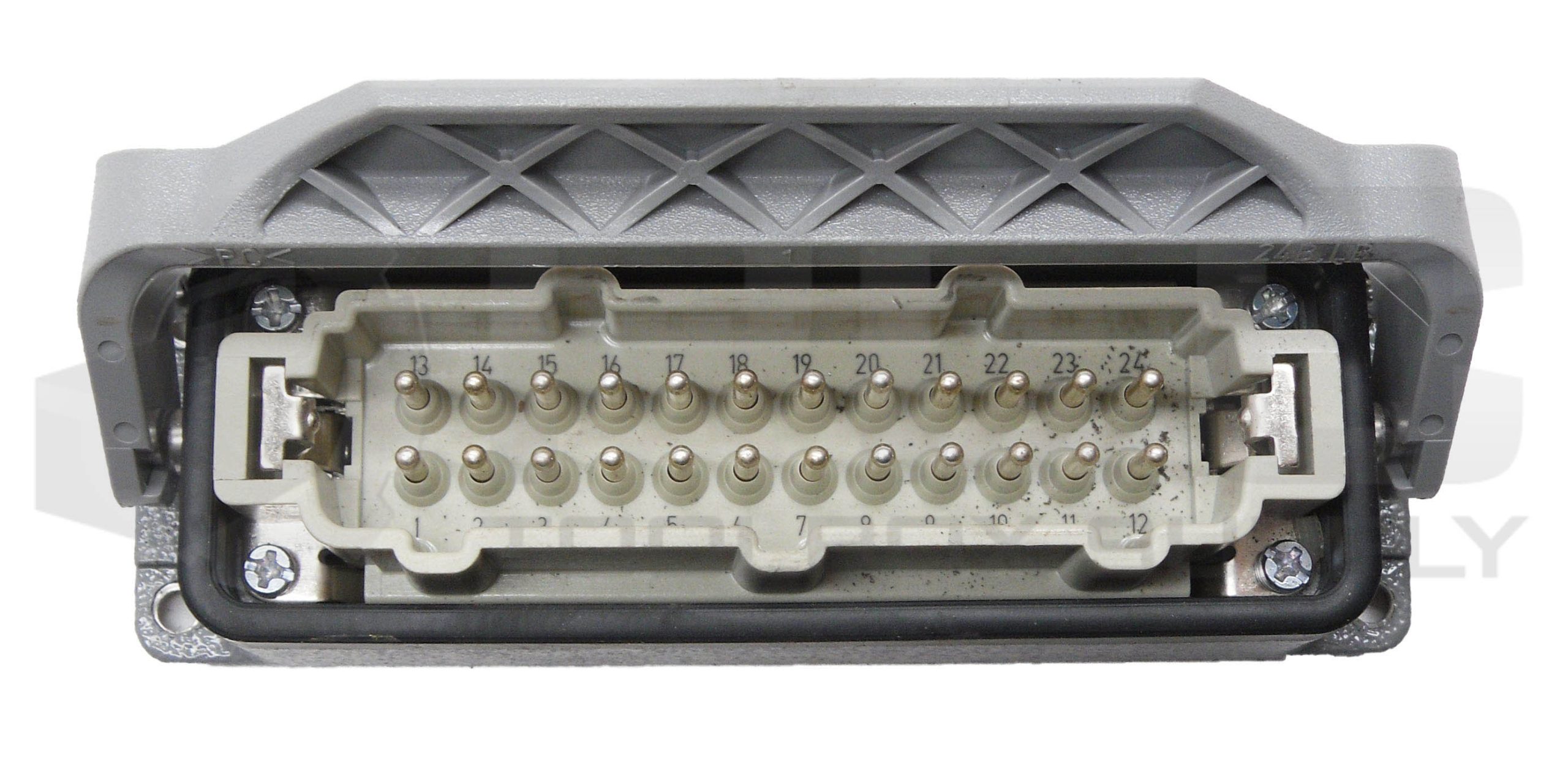 HARTING 09300240307 CONNECTOR HOUSING TYPE 4X/12 W/ HAN 24E-M-S ...