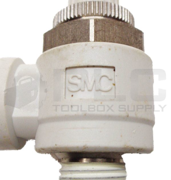 LOT OF 5 NEW SMC AS3201F FLOW CONTROL VALVES - PLC Toolbox Supply