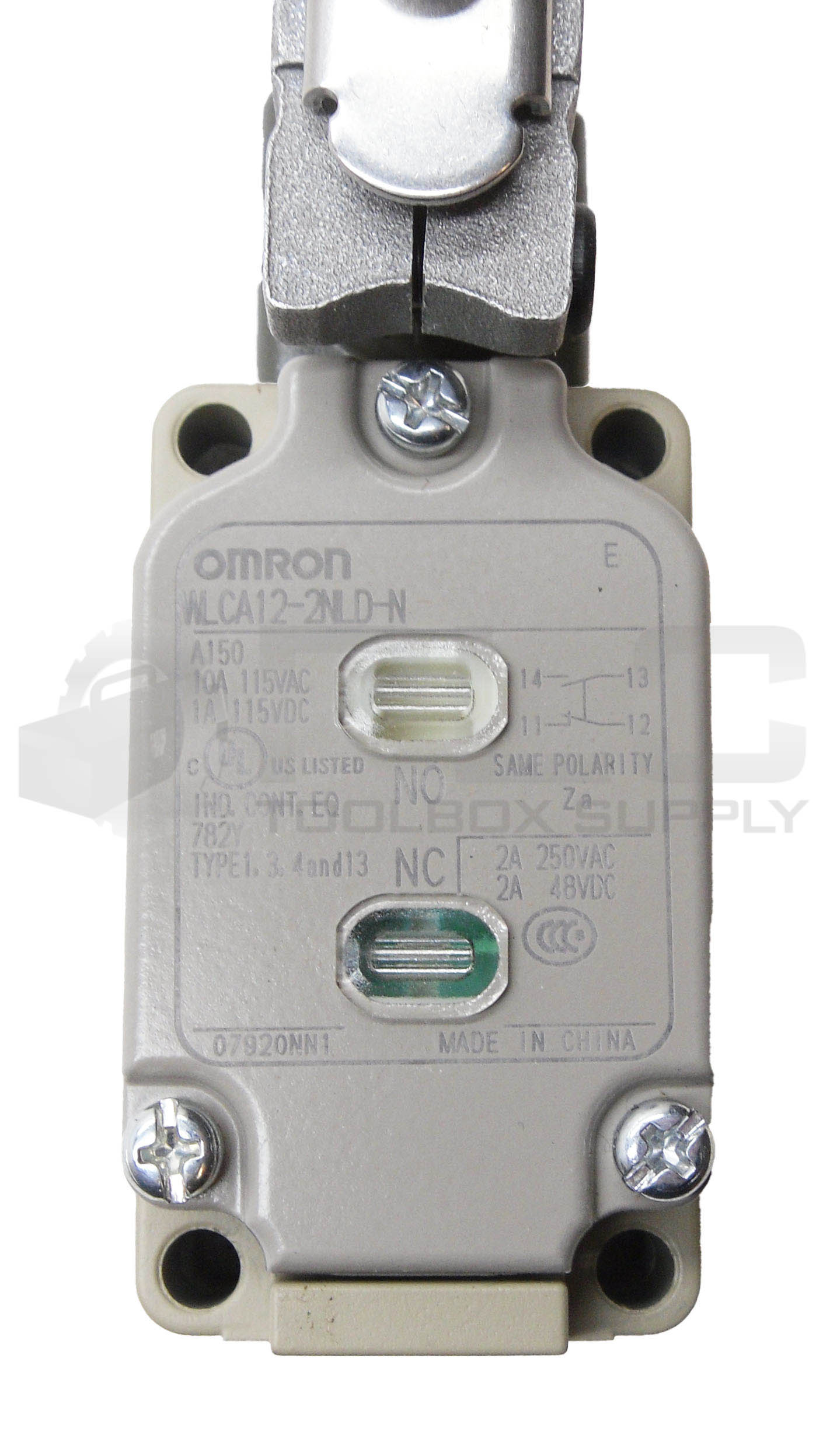 NEW OMRON WLCA12-2NLD-N LIMIT SWITCH 10A 115V AC/DC - PLC Toolbox Supply