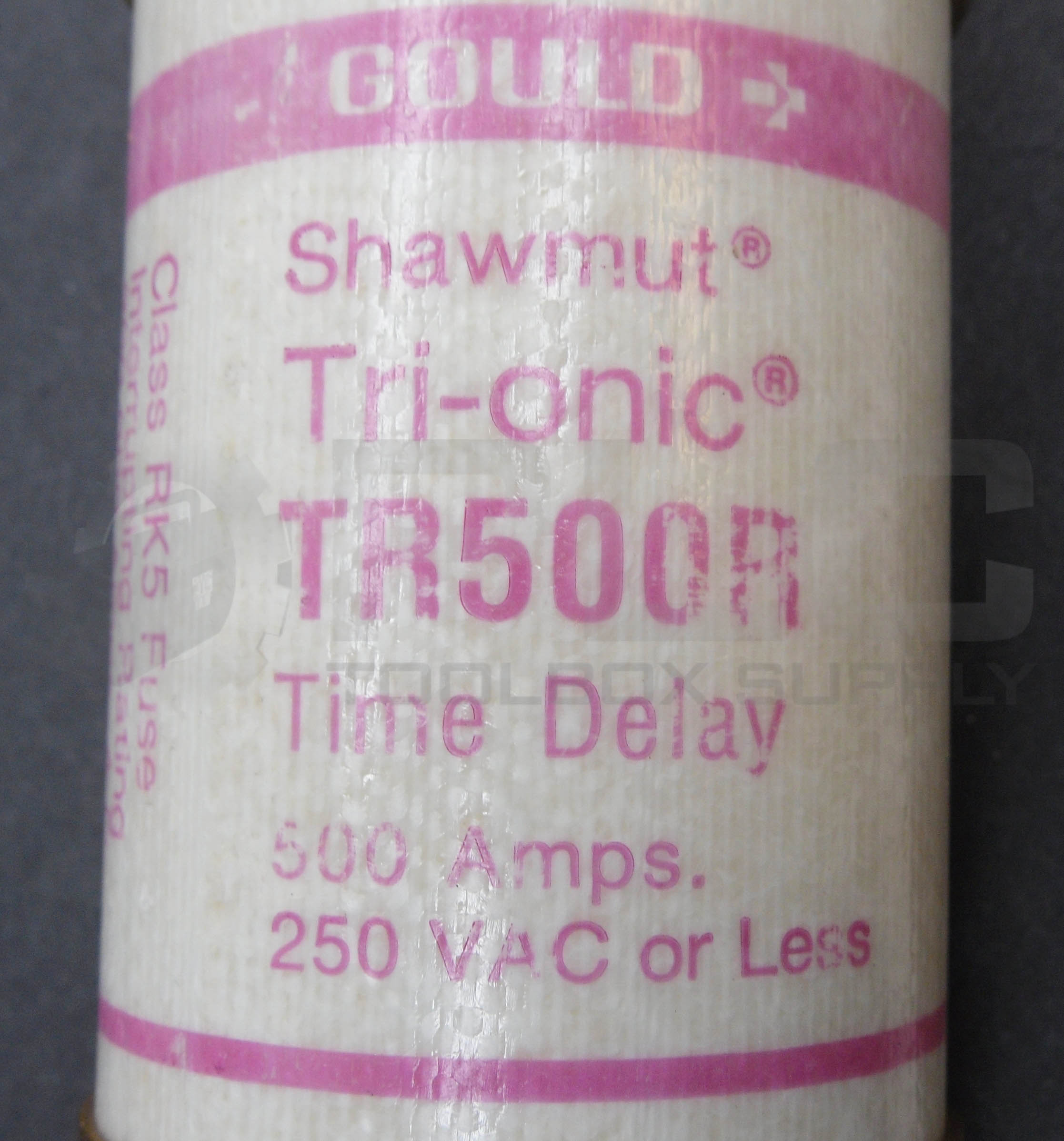 NEW GOULD SHAWMUT TR500R TRI-ONIC FUSE 500A 250V *READ* - PLC Toolbox ...