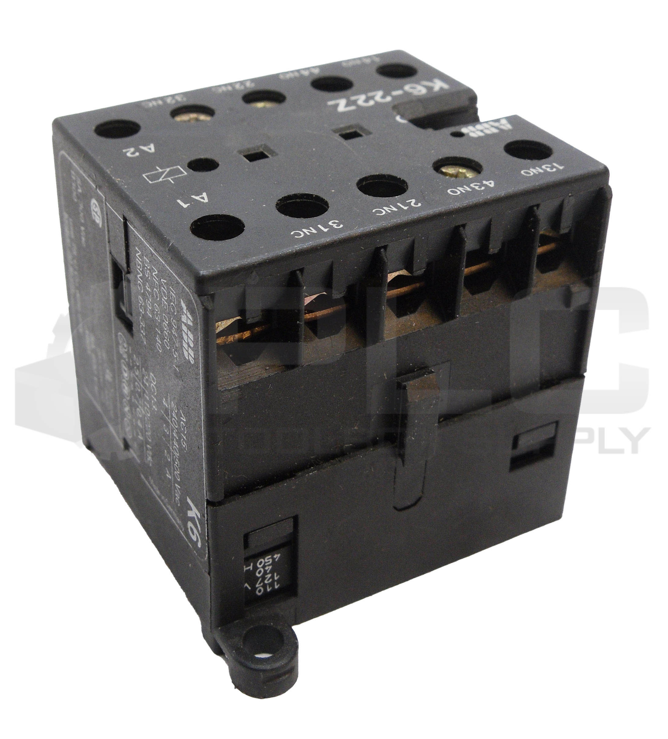 NEW ABB K6-22Z MINI CONTACTOR RELAY 5A 300VAC - PLC Toolbox Supply