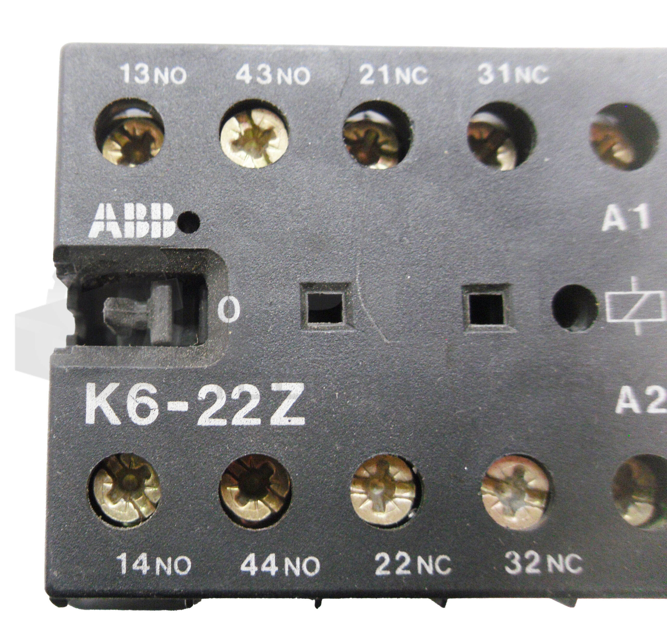 NEW ABB K6-22Z MINI CONTACTOR RELAY 5A 300VAC - PLC Toolbox Supply