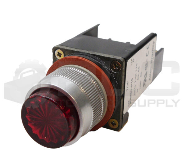 NEW ALLEN BRADLEY 800MR-P16R /D PILOT LIGHT 120V 50/60HZ RED *READ* - PLC Toolbox Supply