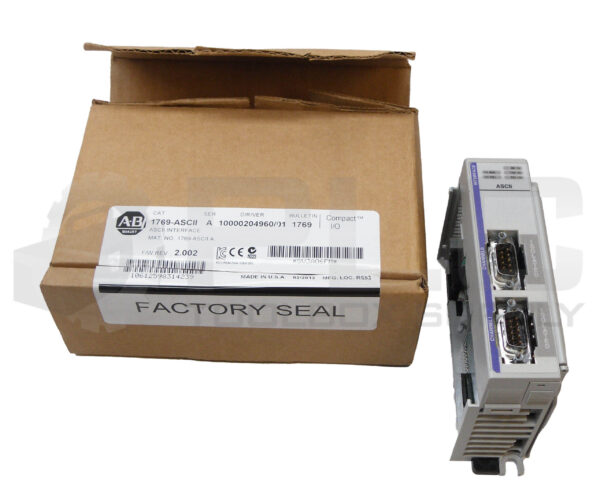 NEW ALLEN BRADLEY 1769-ASCII /A ASCII INTERFACE - PLC Toolbox Supply