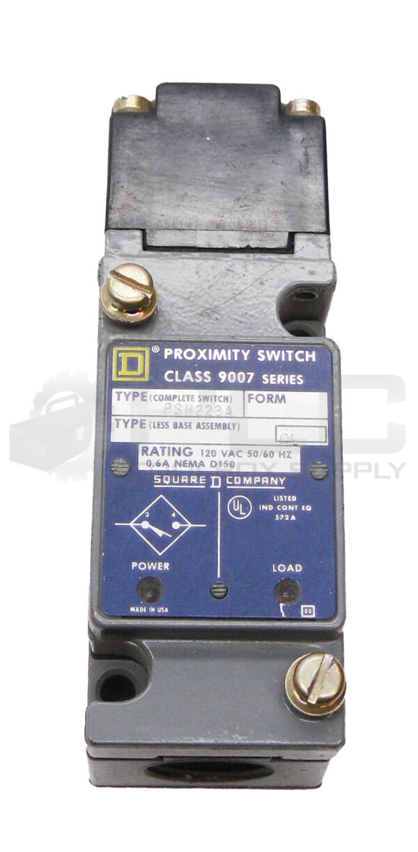 NEW SQUARE D 9007 PSN223A PROXIMITY SWITCH 120VAC 50/60HZ - PLC Toolbox ...