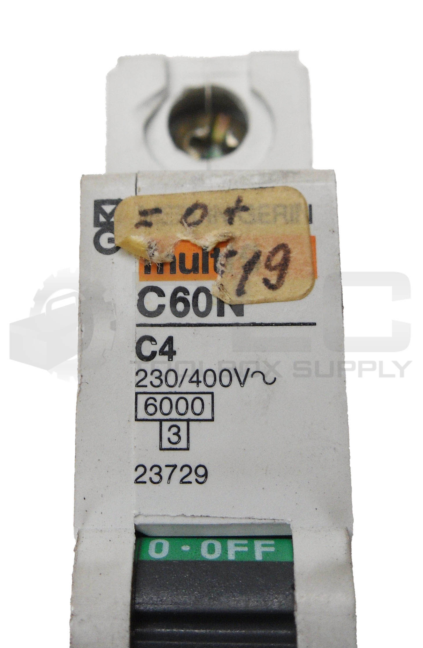 MERLIN GERIN 23729 CIRCUIT BREAKER 230-400V C60N C4 - PLC Toolbox Supply