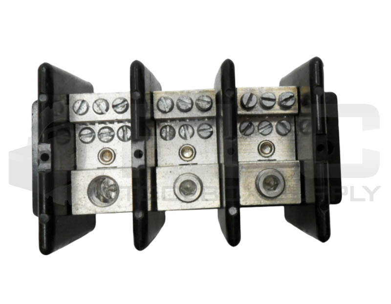 BUSS 16021-3 TERMINAL BLOCK 175A 600V - PLC Toolbox Supply
