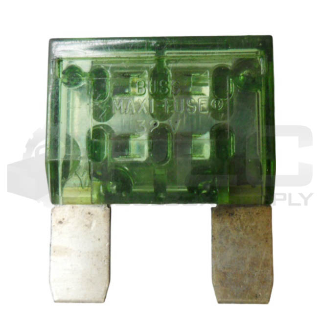 LOT OF 11 NEW BUSS 30 MAXI FUSE 32V 30A - PLC Toolbox Supply