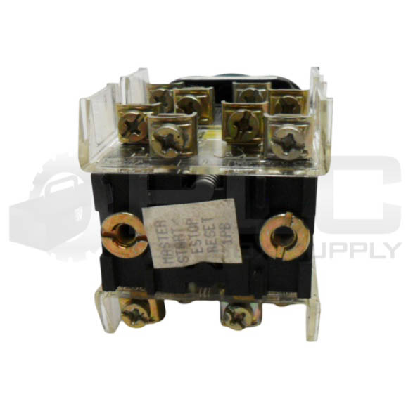 ALLEN BRADLEY 800T-A2A /T PUSH BUTTON BLACK W/ (4) 800T-XA /D CONTACT BLOCK - PLC Toolbox Supply