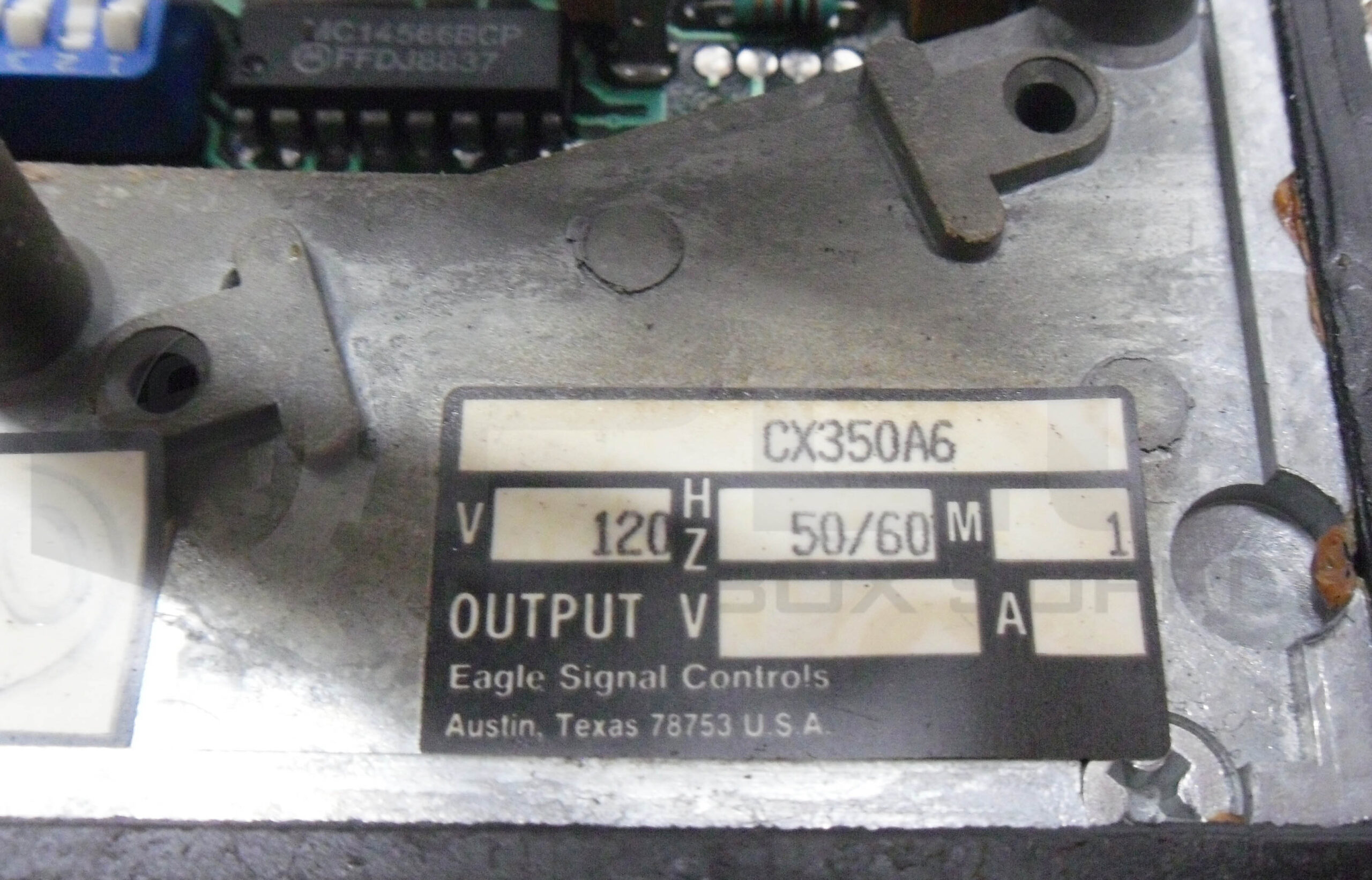 EAGLE SIGNAL CX350A6 ELECTRONIC TIME/COUNT TOTALIZER *READ* - PLC ...