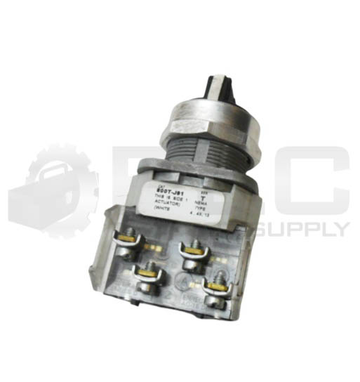 NEW ALLEN BRADLEY 800T-J91 /T SELECTOR SWITCH W/ 800T-XA /D CONTACT ...