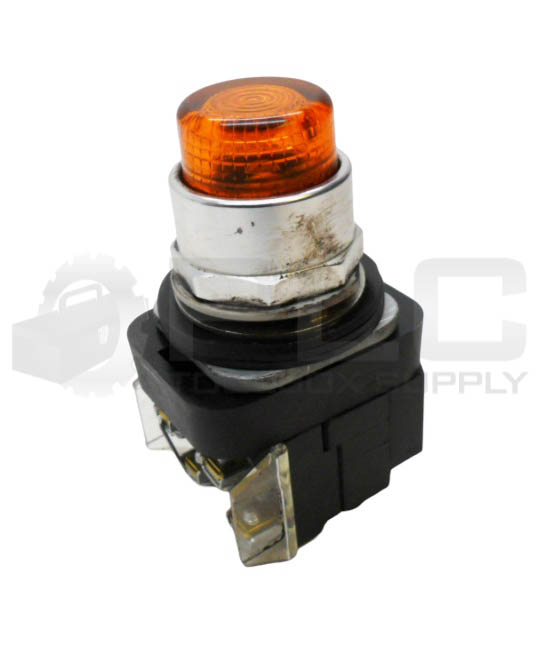 ALLEN BRADLEY 800T-PB16R /T PUSH BUTTON AMBER W/ 800T-N326 /A COIL W/ 800T-XA /D - PLC Toolbox ...