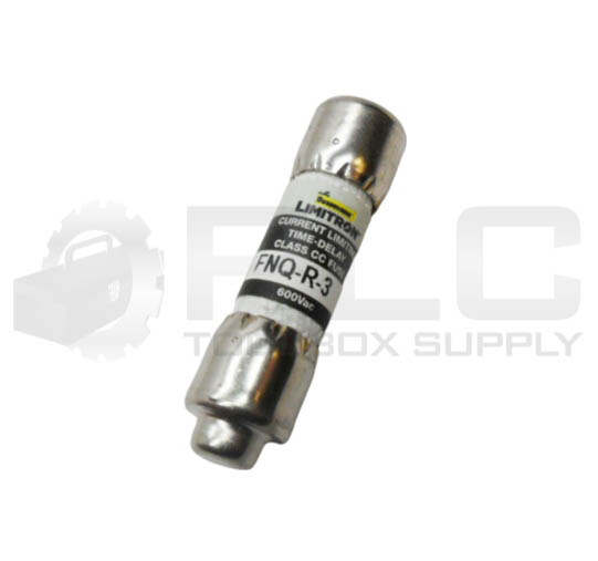 NEW BOX OF 6 BUSSMANN FNQ-R-3 LIMITRON FUSE 3A 600VAC *READ* - PLC ...