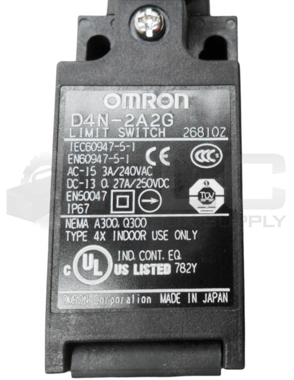 NEW OMRON D4N-2A2G LIMIT SWITCH *READ* - PLC Toolbox Supply