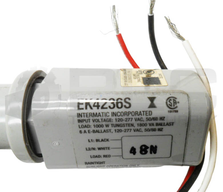 NEW INTERMATIC EK4236S FIXED MOUNT ELECTRICAL PHOTOCONTROL 120-277VAC ...