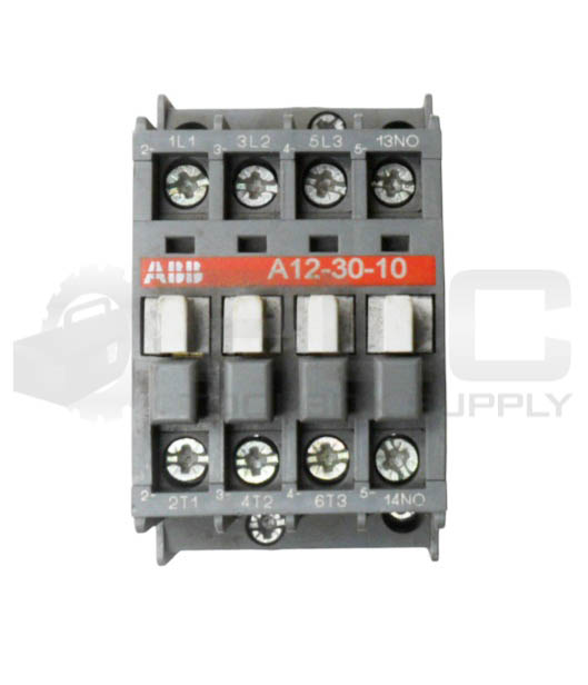 NEW ABB A12-30-10 CONTACTOR 600VAC 28A *READ* - PLC Toolbox Supply
