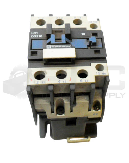 TELEMECANIQUE LC1D3210 CONTACTOR 50A 1000V W/ G6 COIL 120V 60HZ - PLC ...