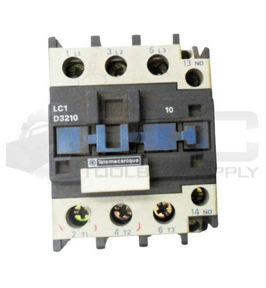TELEMECANIQUE LC1D3210 CONTACTOR 50A 1000V W/ G6 COIL 120V 60HZ - PLC ...