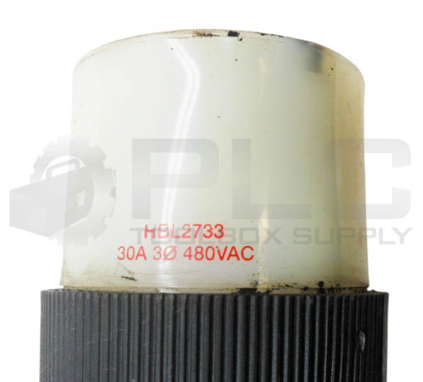 HUBBELL HBL2623 LOCKING CONNECTOR FEMALE 30A 480VAC - PLC Toolbox Supply