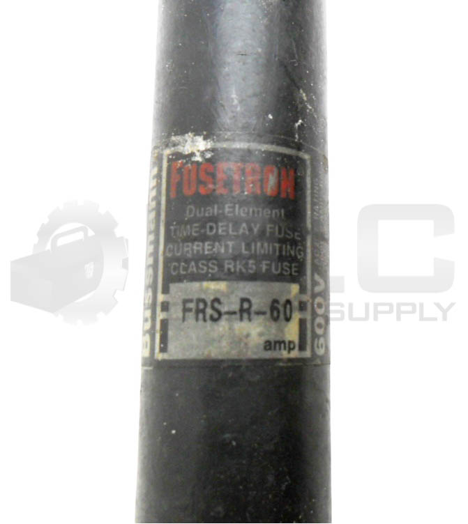 LOT OF 9 BUSSMANN FRS-R-60 DUAL ELEMENT FUSE 60A 600VAC - PLC Toolbox ...