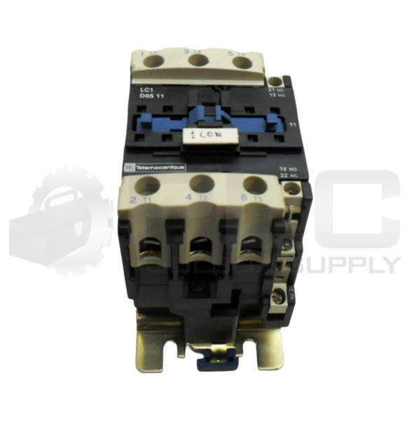 TELEMECANIQUE LC1D6511 CONTACTOR 80A 600VAC W/ LX1D6F5 COIL 110V 50HZ ...