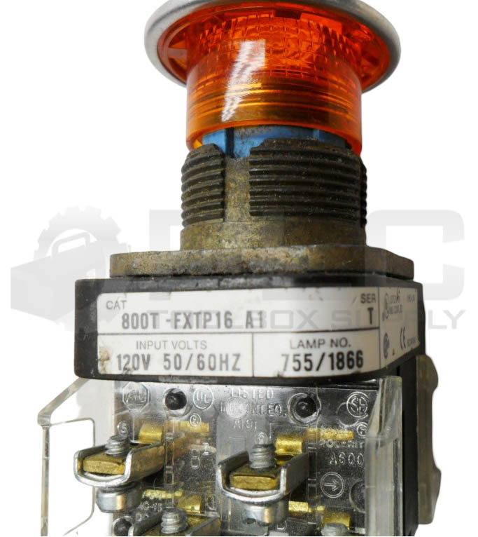 ALLEN BRADLEY 800T-FXTP16 A1 /T PUSH BUTTON W/ 800T-XA7 /D W/ 800T-XD1 /D *READ* - PLC Toolbox ...