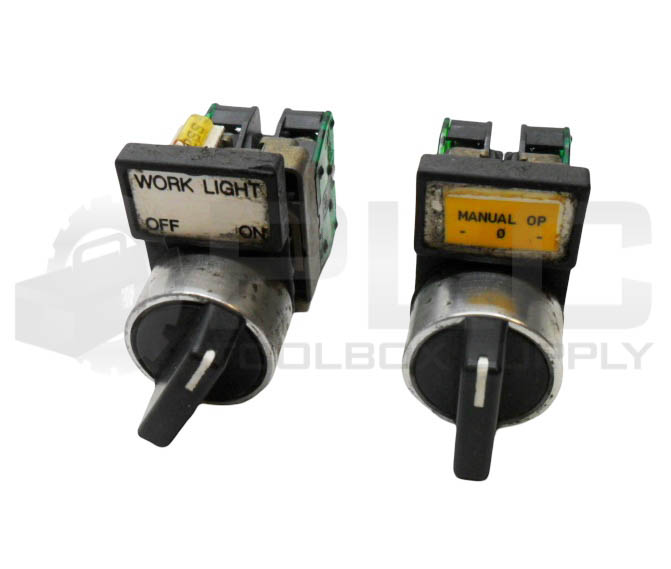 LOT OF 2 ALLEN BRADLEY 800E-2X10 /A SELECTOR SWITCH - PLC Toolbox Supply
