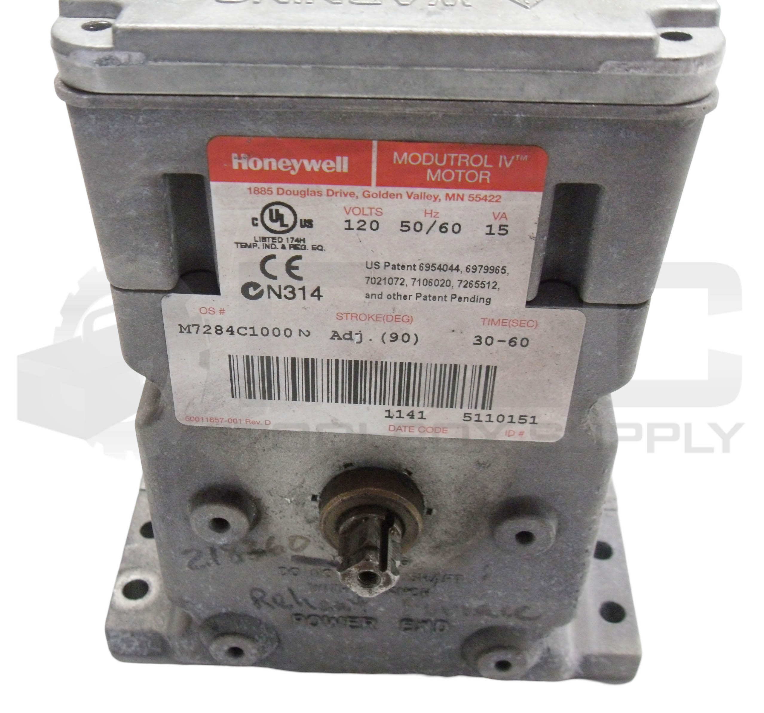 HONEYWELL M7284C1000 MODUTROL IV MOTOR 120V 50/60HZ - PLC Toolbox Supply