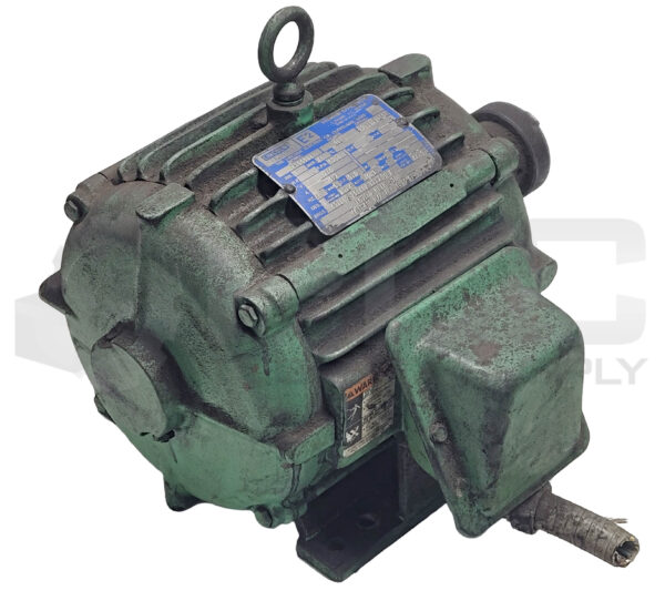 LINCOLN ELECTRIC D-EG1104 MOTOR AC 3PH 182 FRAME 1HP 1750RPM 460V 1.4A ...