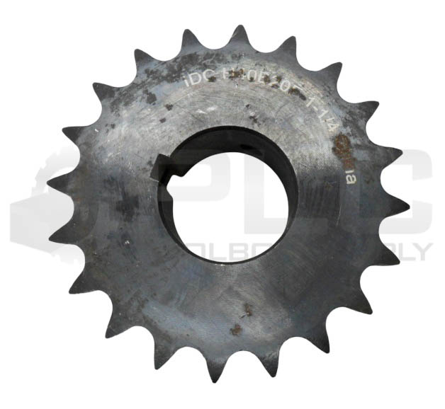 NEW IDC SELECT H40B20F-1-1/4 SPROCKET 1-1/4″ BORE 20 TEETH *READ* - PLC ...
