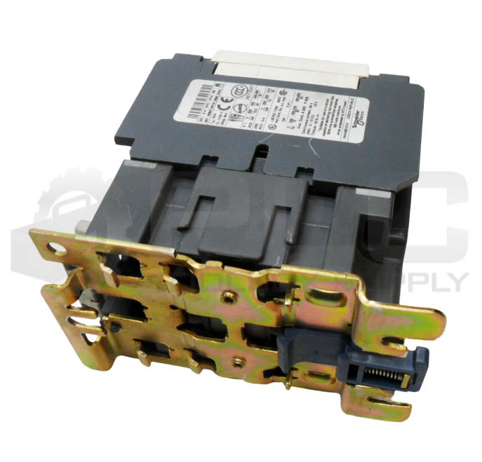 TELEMECANIQUE SQUARE D LC1 D6511 CONTACTOR W/ LX1D6G6 COIL W/ LA4DE2U ...