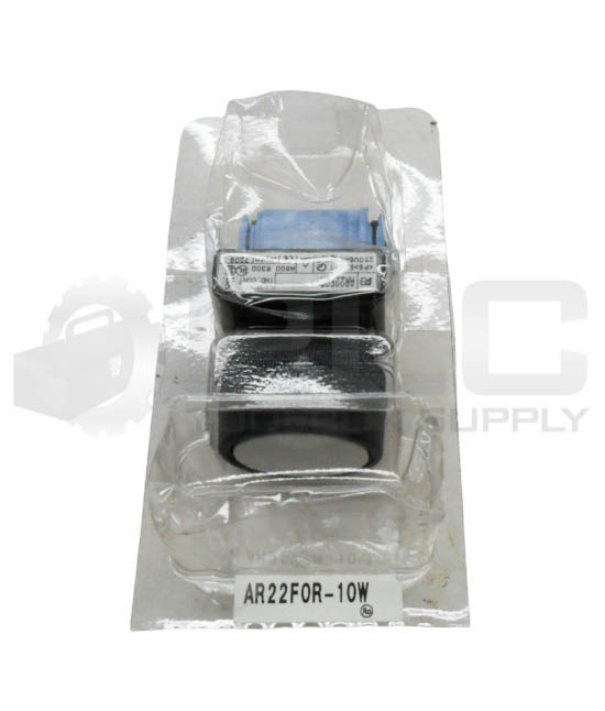 LOT OF 2 NEW SEALED NEW FUJI ELECTRIC AR22FOR-10W PUSH BUTTON AR22FOR ...