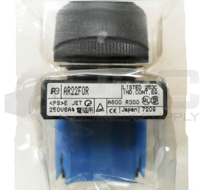 LOT OF 2 NEW SEALED NEW FUJI ELECTRIC AR22FOR-10W PUSH BUTTON AR22FOR ...