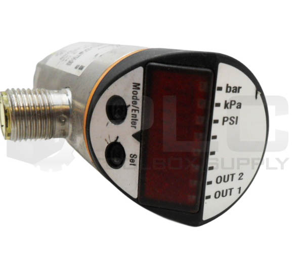 IFM EFECTOR PN2024 PRESSURE SENSOR 20-30VDC 725PSI - PLC Toolbox Supply