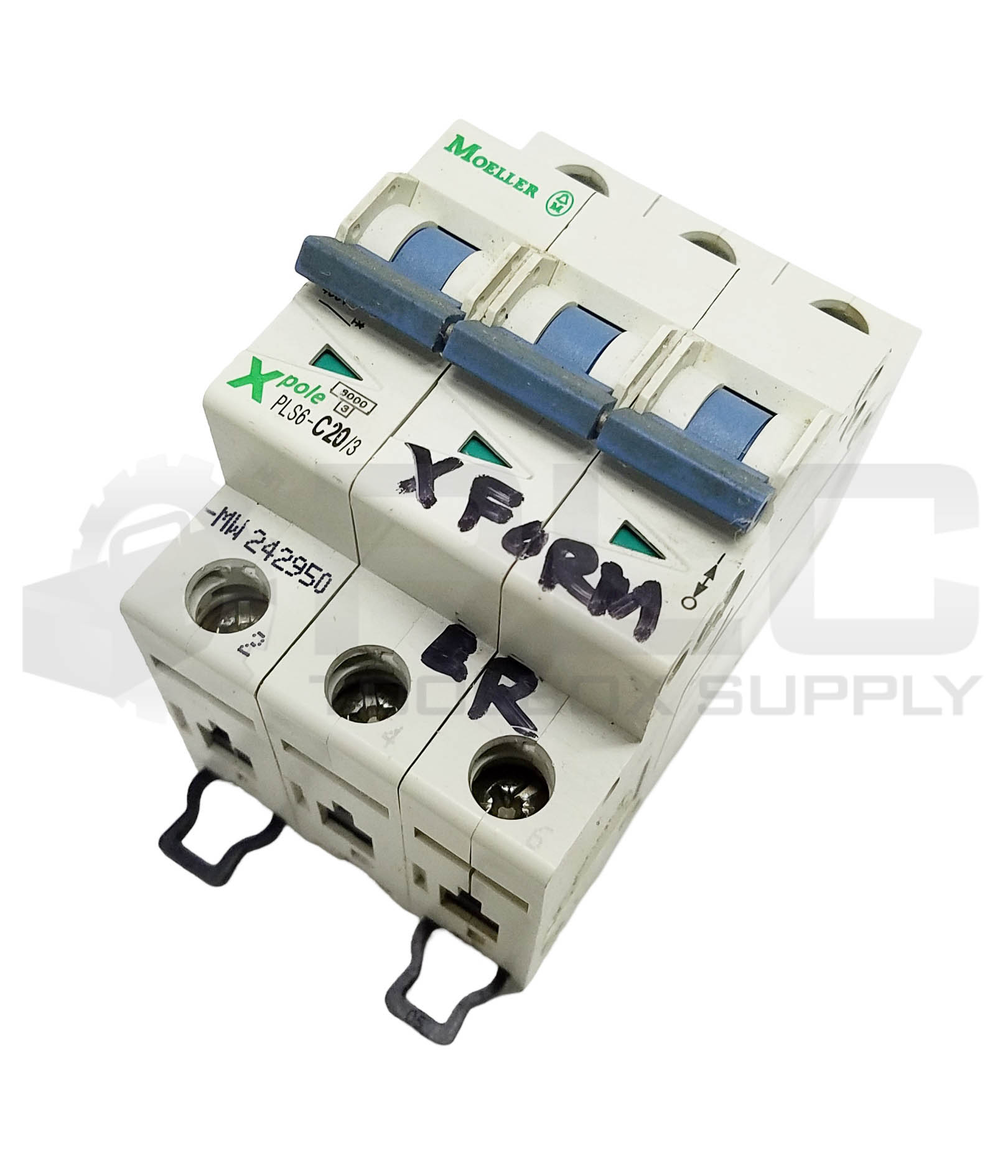 MOELLER PLS6-C20/3-MW CIRCUIT BREAKER 20A 3P - PLC Toolbox Supply