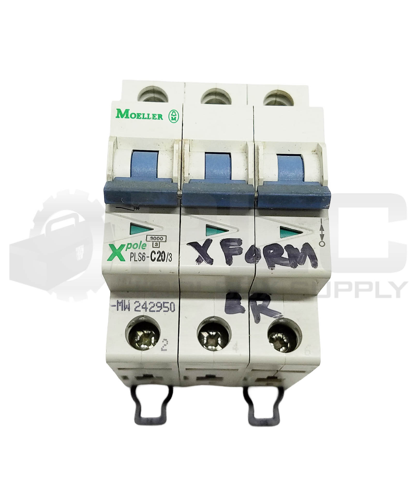 MOELLER PLS6-C20/3-MW CIRCUIT BREAKER 20A 3P - PLC Toolbox Supply