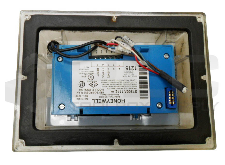 HONEYWELL S7800A 1142 BURNER CONTROL KEYBOARD DISPLAY MODULE - PLC ...