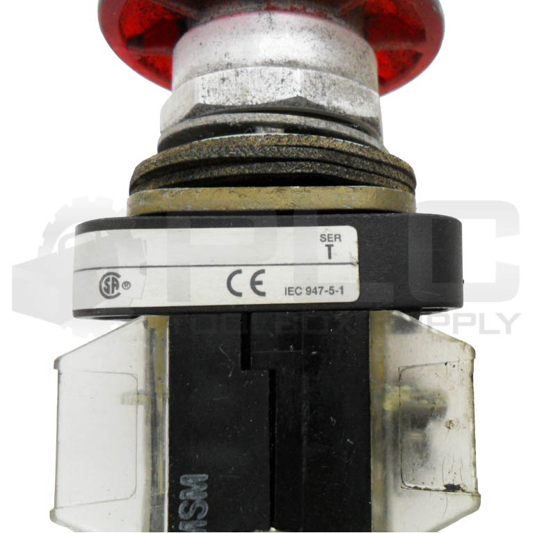 ALLEN BRADLEY 800T-FX D4 /T PUSH BUTTON W/ 800T-XD4 /E W/ 800T-XA /D 800T-XA /C - PLC Toolbox Supply